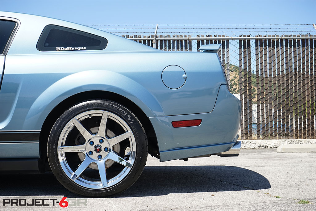 Keeping it Classic worlds First Chrome Plated Project 6GR wheels on a ...