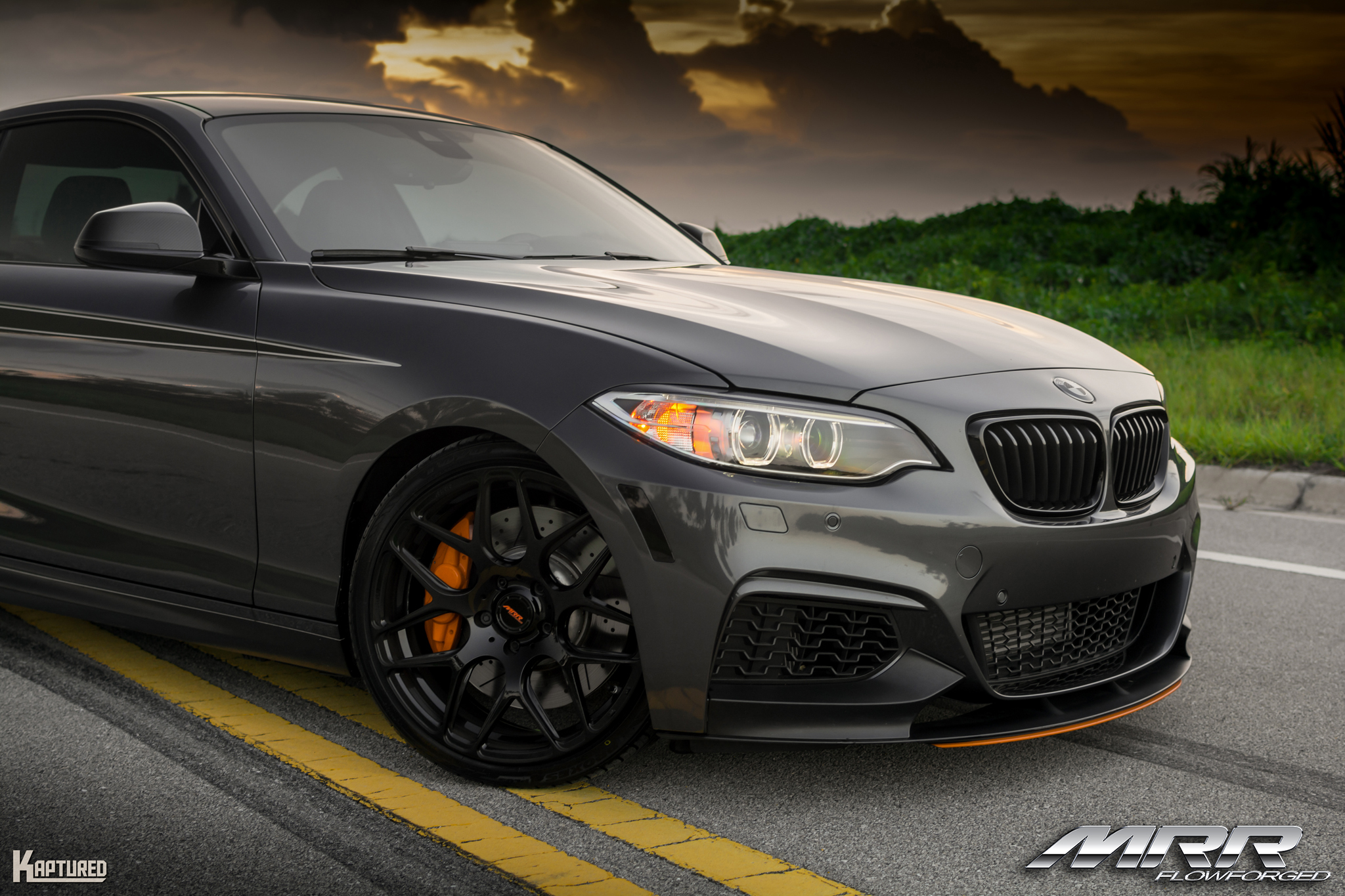 BMW M235 gets a whole new look with some MRR FS01 in Gloss Black – Need ...